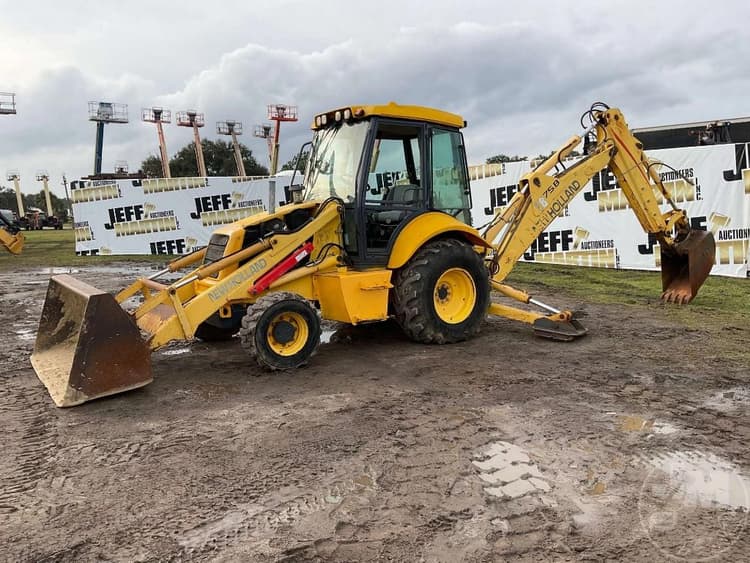 SOLD - 2005 New Holland LB75B Construction Backhoe Loaders | Tractor Zoom