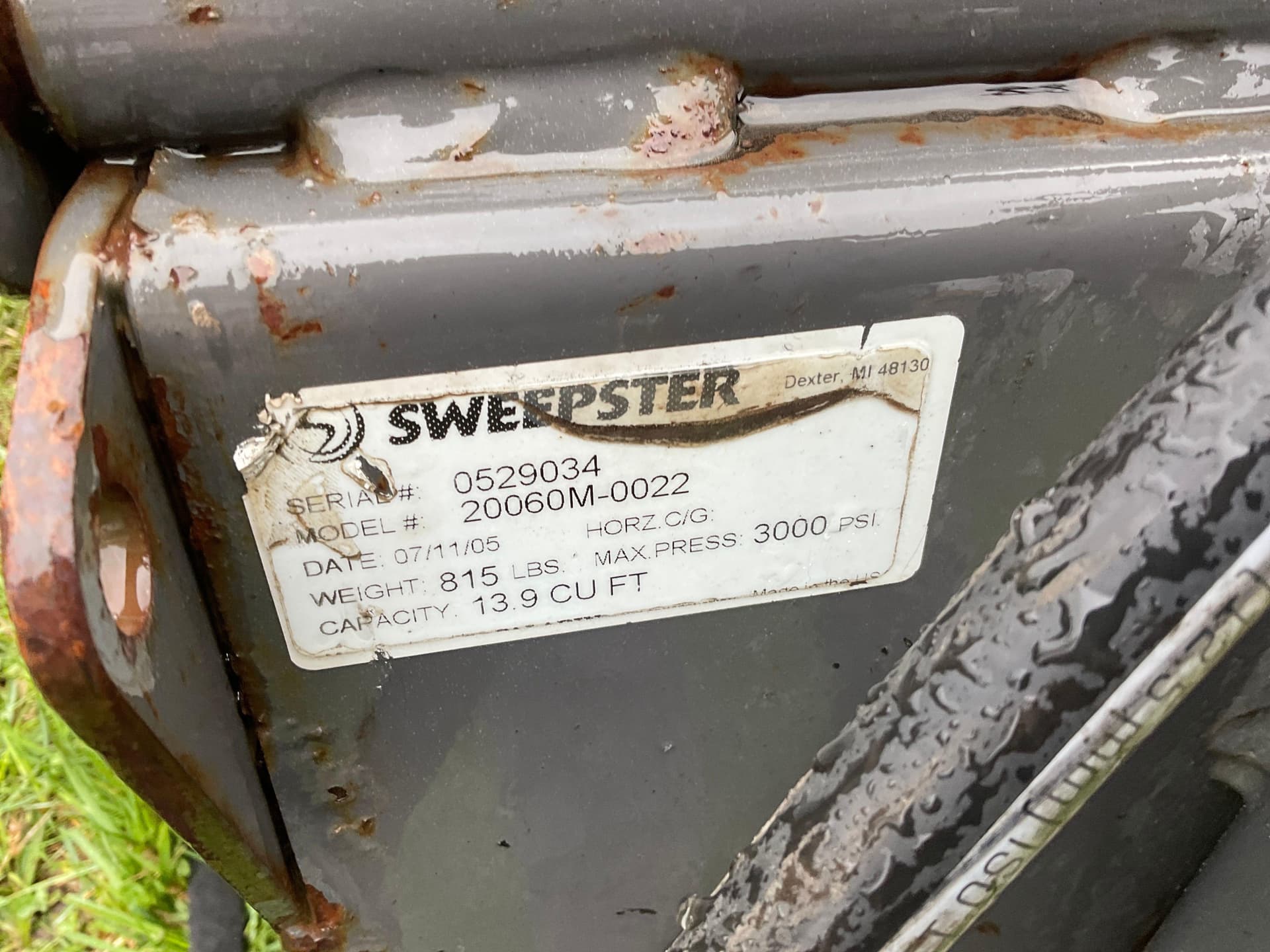 2005 Sweepster 20060M-0022 Other Equipment Skid Steer Attachments for ...