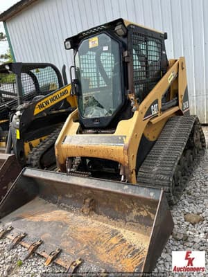 SOLD - 2006 CAT 247B TRACK SKIDSTEER WITH TOOTH BUCKET Construction ...