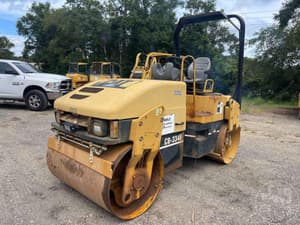 SOLD - 2006 CATERPILLAR CB334E TANDEM VIBRATORY ROLLER SN ...