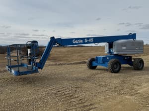 2006 Genie S-45 Lot No. 7484 Construction For Sale with 5,998 Hrs ...