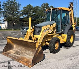 SOLD - 2006 John Deere 410G Lot No. DP2083 Construction with 5,652 Hrs ...