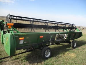 SOLD - 2006 John Deere 625F Stock No. 849247 Harvesting with 25 ft ...