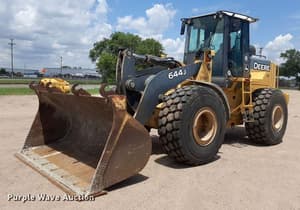 SOLD - 2006 John Deere 644J Lot No. NU9826 Construction with 11,516 Hrs ...