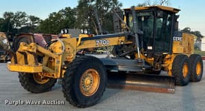 SOLD - 2006 John Deere 770D Lot No. DO1685 Construction with 4,912 Hrs ...