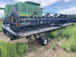 SOLD - 2006 MacDon 974 Stock No. 120046 Harvesting with 36 ft | Tractor ...