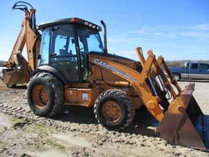 SOLD - 2007 Case 590 Super M Lot No. 3405 Construction with 5,228 Hrs ...