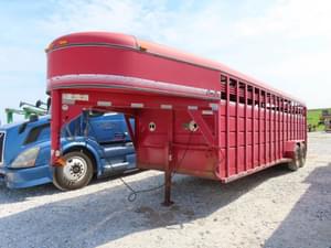 SOLD - 2007 Corn Pro Livestock Trailer Lot No. 269 Ag Trailers with 24 ...