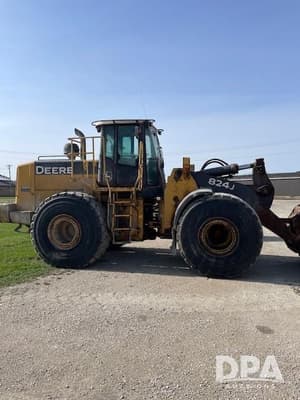 2007 John Deere 824J Lot No. 47 Construction For Sale with 19,784 Hrs ...