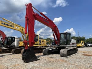 SOLD - 2007 LINK BELT 240X2 Excavator Construction with 11,994 Hrs ...