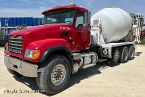 SOLD - 2007 Mack CV513 Granite ready mix truck Lot No. DR4638 Other ...
