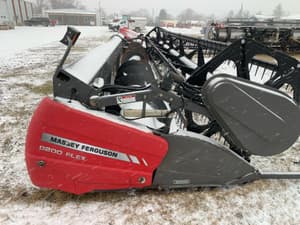 SOLD - 2007 Massey Ferguson 8200 Stock No. CVK38818 Harvesting with 25 ...