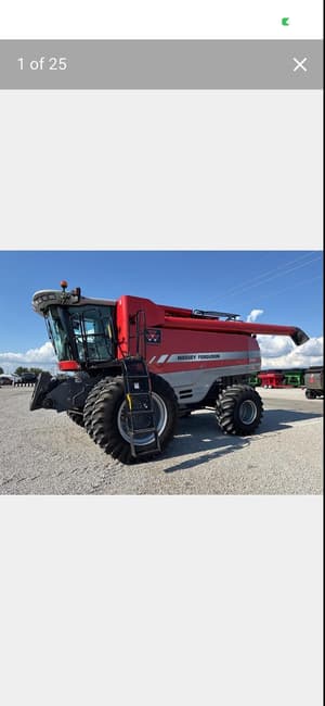 2007 Massey Ferguson 9895 Stock No. HSC8199 Combines For Sale with ...