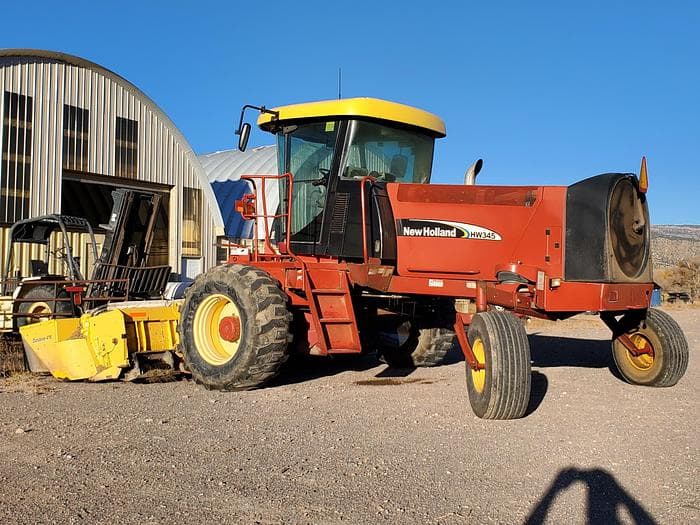 2007 New Holland HW345 Hay and Forage Windrowers for Sale | Tractor Zoom