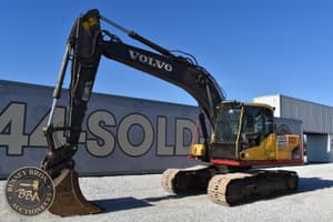 SOLD - 2007 Volvo EC160CL Lot No. 38326 Construction with 12,069 Hrs ...