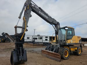 SOLD - 2007 Volvo EW160C Lot No. 22817 Construction with 5,107 Hrs ...