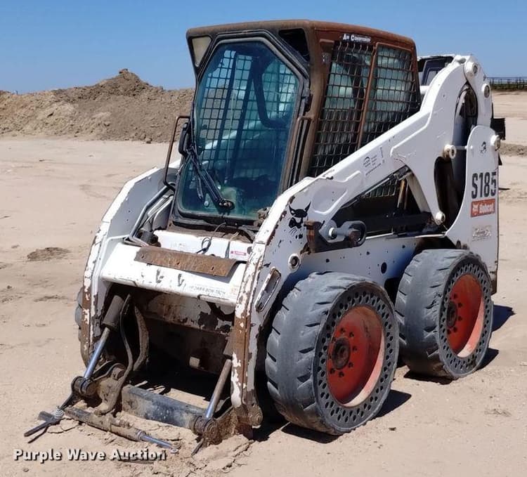 SOLD - 2008 Bobcat S185 Construction Skid Steers | Tractor Zoom