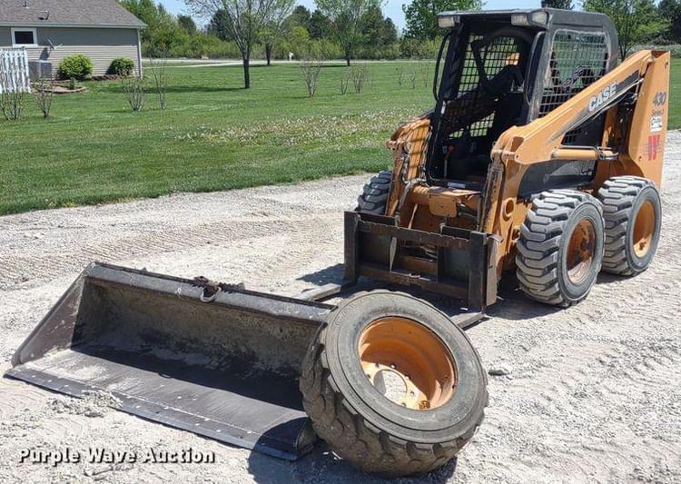 SOLD - 2008 Case 430 Construction Skid Steers | Tractor Zoom