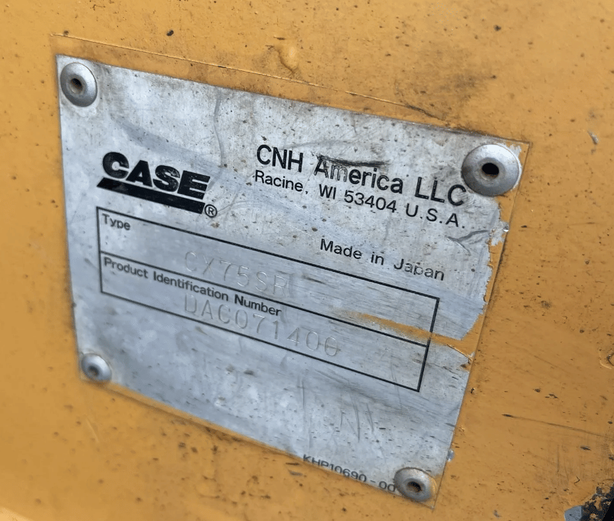 2008 Case CX75SR Construction Excavators for Sale | Tractor Zoom