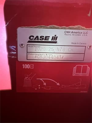 SOLD - 2008 CASE IH 1020 Stock No. 225135623 Harvesting with 25 ft ...