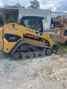 SOLD - 2008 Caterpillar 277C Lot No. 57623102 Construction with 9,890 ...