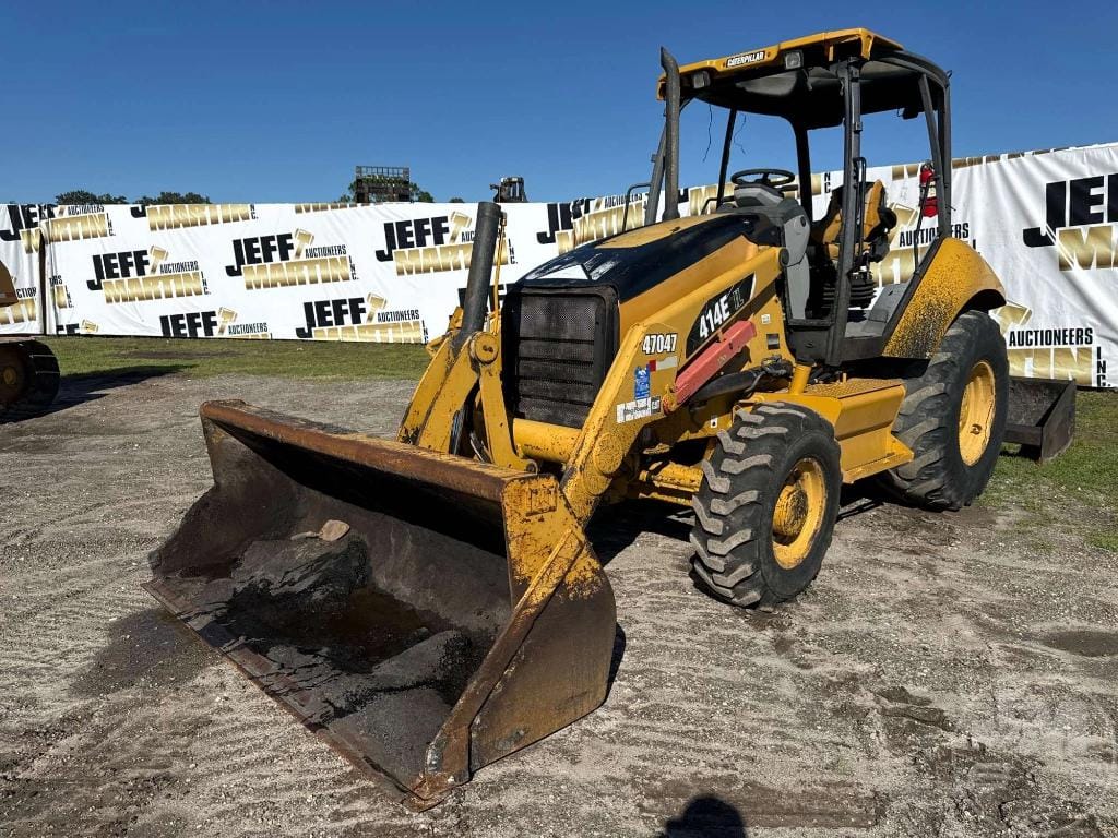 SOLD - 2008 CATERPILLAR 414E IL 4X4 SKIP LOADER SN: CAT0414EAELB00775 ...