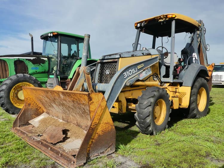 SOLD - 2008 John Deere 310SJ Construction Backhoe Loaders | Tractor Zoom