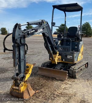SOLD - 2008 John Deere 17D mini excavator Construction with 2,254 Hrs ...
