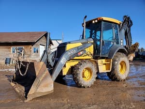 SOLD - 2008 John Deere 410J Backhoe w/ Thumb Stock No. T0410JX145824 ...
