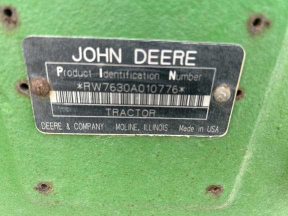 2008 John Deere 7630 Tractors 175 to 299 HP for Sale | Tractor Zoom