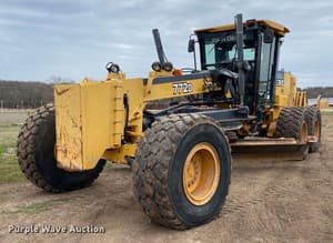 SOLD - 2008 John Deere 772D motor grader Construction with 13,395 Hrs ...