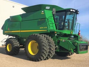 SOLD - 2008 John Deere 9870 STS Stock No. X479615 Combines with 3,708 ...