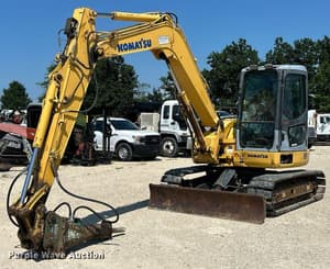 SOLD - 2008 Komatsu PC78MR-6 Lot No. EK8428 Construction with 4,623 Hrs ...