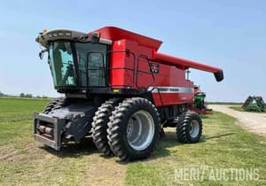 SOLD - 2008 Massey Ferguson 9690 Lot No. 12 Combines with 2,399 Hrs ...