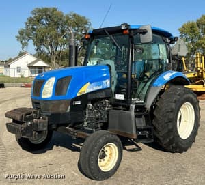 2008 New Holland T6020 Lot No. DO1678 Tractors For Sale with 5,355 Hrs ...