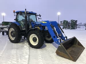 SOLD - 2008 New Holland T6050 Elite Stock No. 78952 Tractors with 6,900 ...