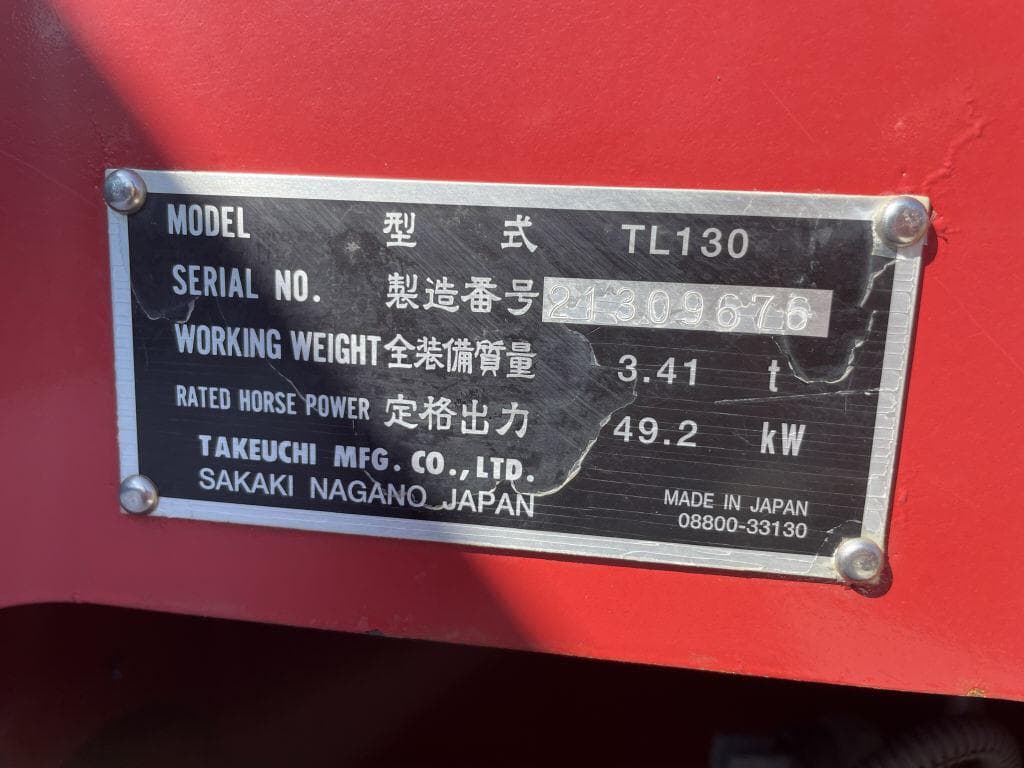 2008 Takeuchi TL130 Construction Compact Track Loaders for Sale ...