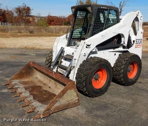 SOLD - 2009 Bobcat S330 skid steer loader Construction with 5,832 Hrs ...
