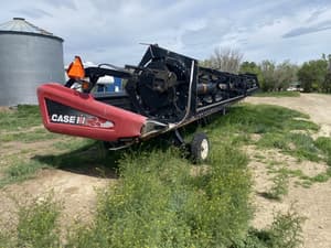SOLD - 2009 Case IH 2152 Stock No. 118871 Harvesting with 40 ft ...