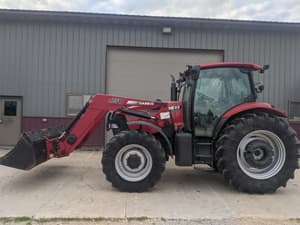 SOLD - 2009 Case IH Maxxum 125 Stock No. 125 Tractors with 1,955 Hrs ...