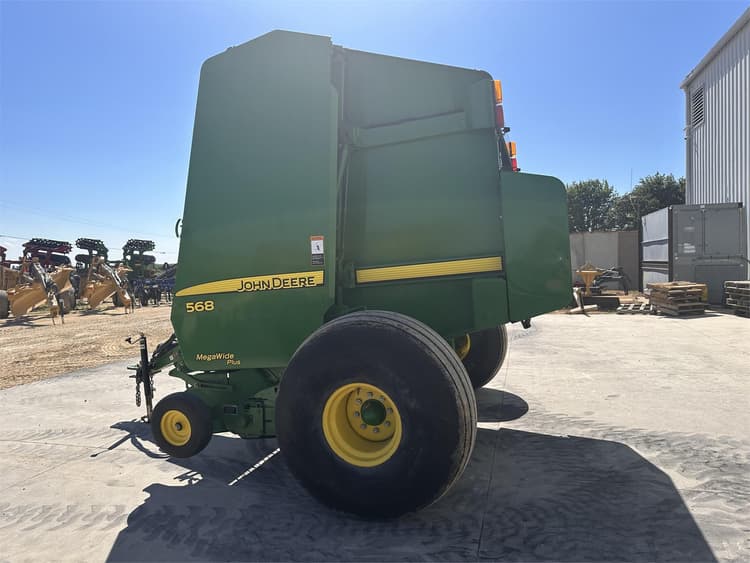 2009 John Deere 568 Mega Wide Plus Hay and Forage Balers - Round for ...