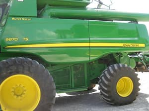 SOLD - 2009 John Deere 9870 STS Stock No. 4870 Combines with 1,047 Hrs ...