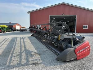SOLD - 2009 Massey Ferguson 8200 Stock No. 28869 Harvesting with 30 ft ...