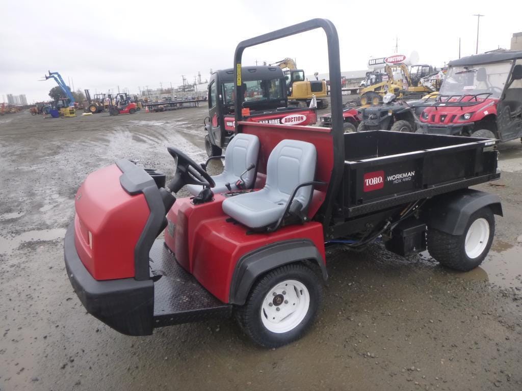 SOLD - 2009 Toro Workman HDX Utility Cart Other Equipment with 2,495 ...