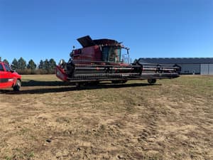 SOLD - 2010 Case IH 2152 Stock No. 28645W Harvesting with 40 ft ...