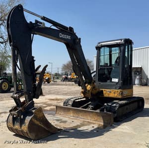 SOLD - 2010 John Deere 50D Lot No. DM5702 Construction with 6,331 Hrs ...