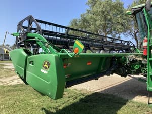 SOLD - 2010 John Deere 630F Stock No. 208482 Harvesting with 30 ft ...