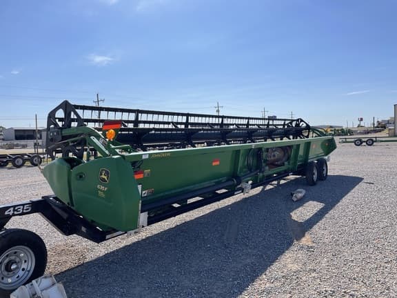 2010 John Deere 635F Harvesting Headers - Platform for Sale | Tractor Zoom