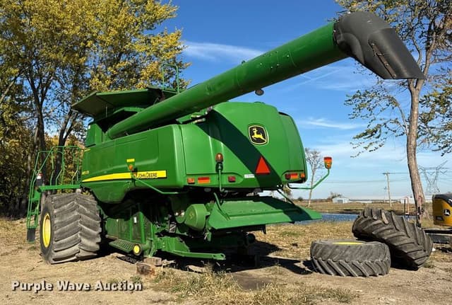 2010 John Deere 9870 STS Lot No. YA1410 Combines For Sale with 3,935 ...
