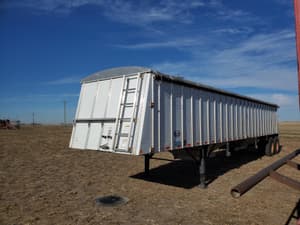 SOLD - 2010 Merritt 42FT Aluminum Grain Trailer Ag Trailers with 42 Ft ...